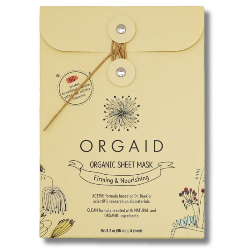 ORGAID Organic Sheet Mask - Multi-pack for Hydration